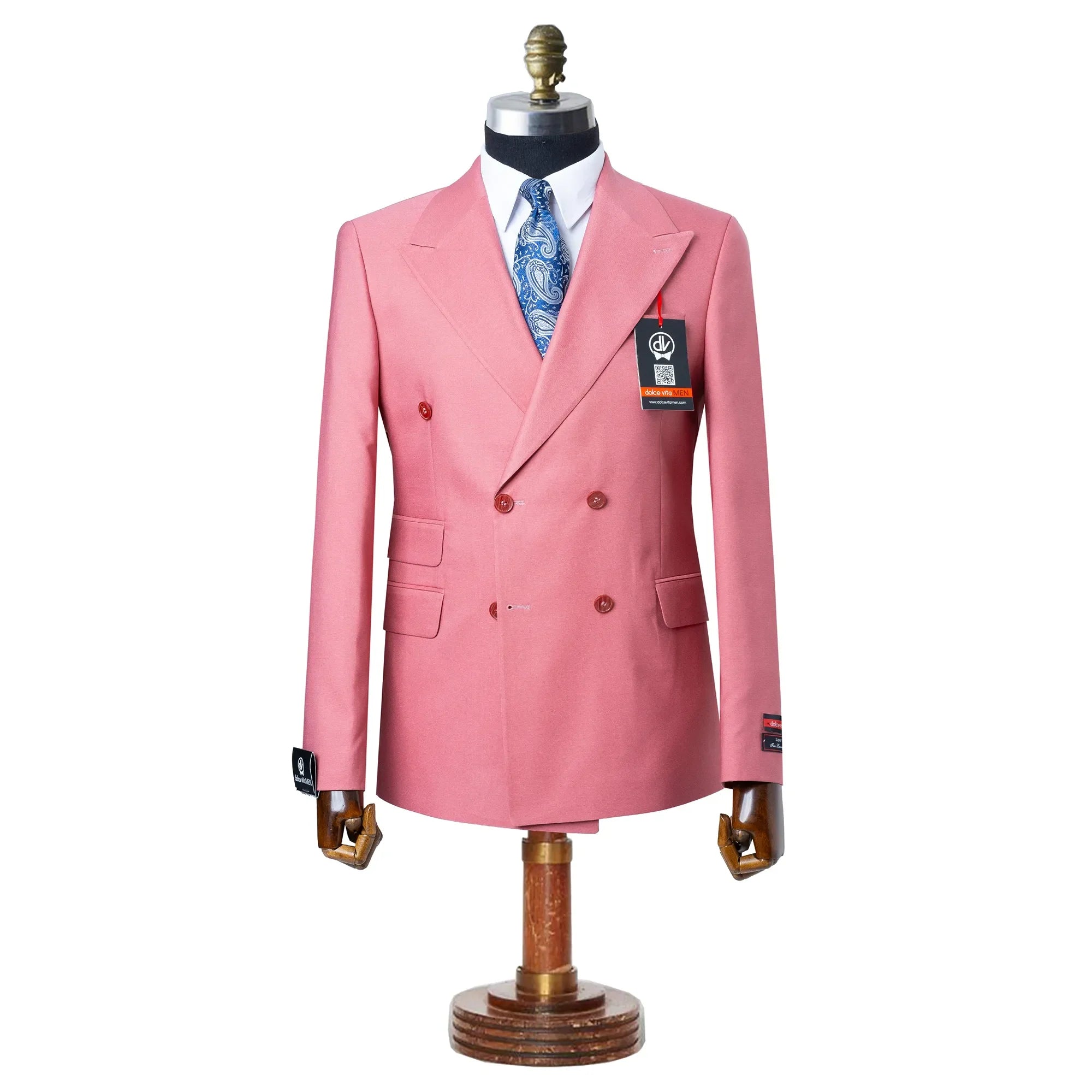 Dutch | Rose Double-Breasted 2-Piece Tailored-Fit Suit – VANITY HARVEST